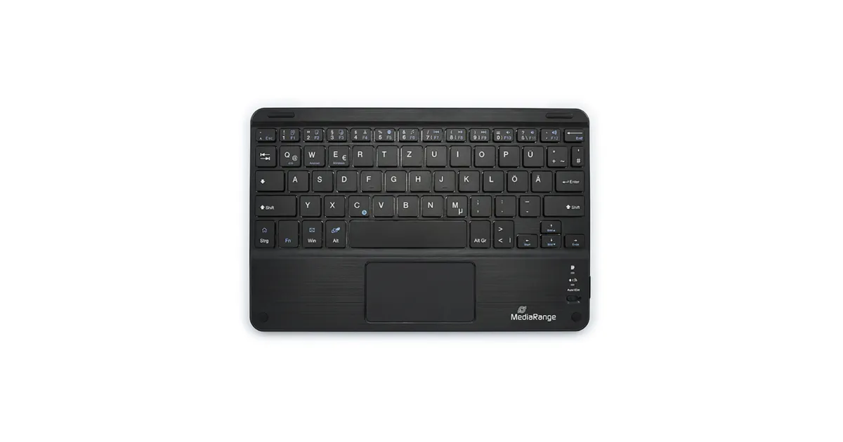 MediaRange Compact-sized Bluetooth Keyboard with 78 ultraflat keys and ...
